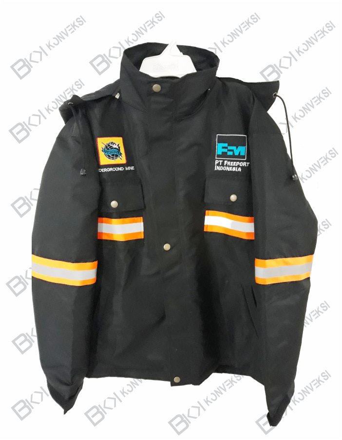 Jaket Proyek - Konveksi Jaket Safety Tambang Murah Bandung
